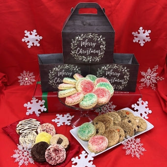Christmas Wreath Gable - Medium – Blondie's Cookies, Inc.